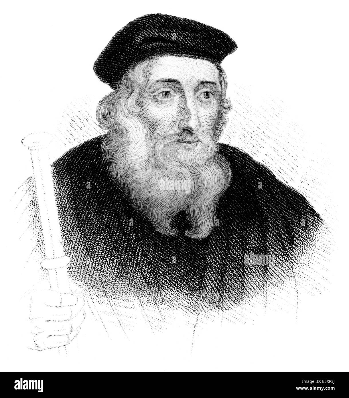 John Wycliffe or Wyclif, Wycliff, Wiclef, Wicliffe, or Wickliffe known ...