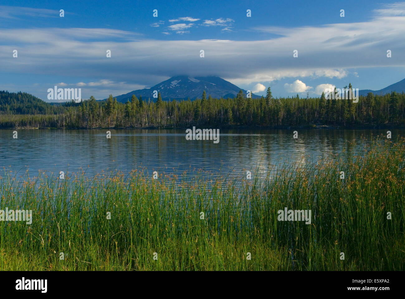 Lava Lake, Cascade Lakes National Scenic Byway, Deschutes National ...