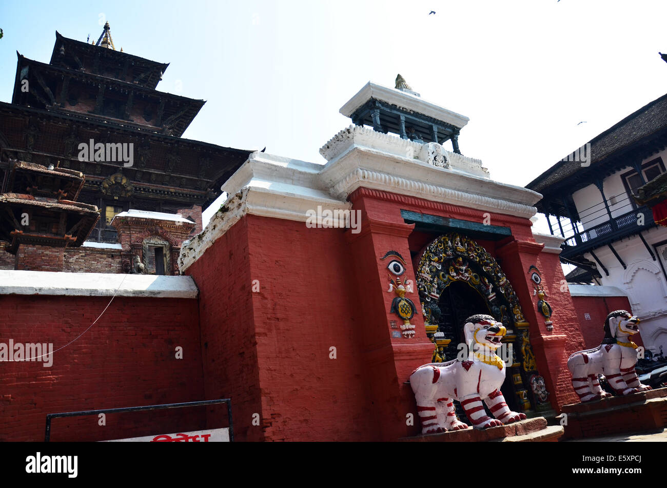Hanuman Dhoka is a complex of structures with the Royal Palace of the ...