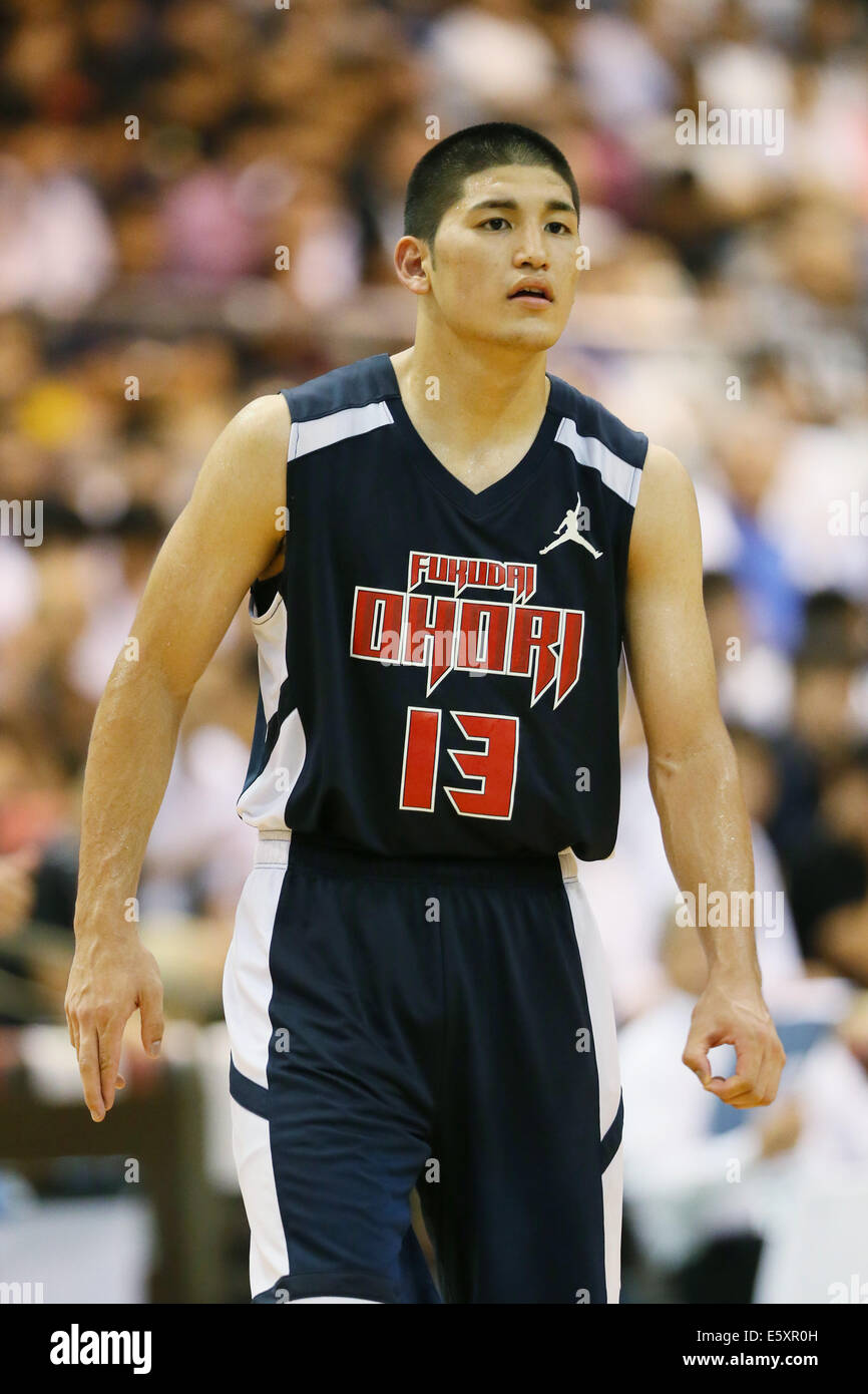 Funabashi Arena, Chiba, Japan. 7th Aug, 2014. Shota Tsuyama (Fukuokadai ...