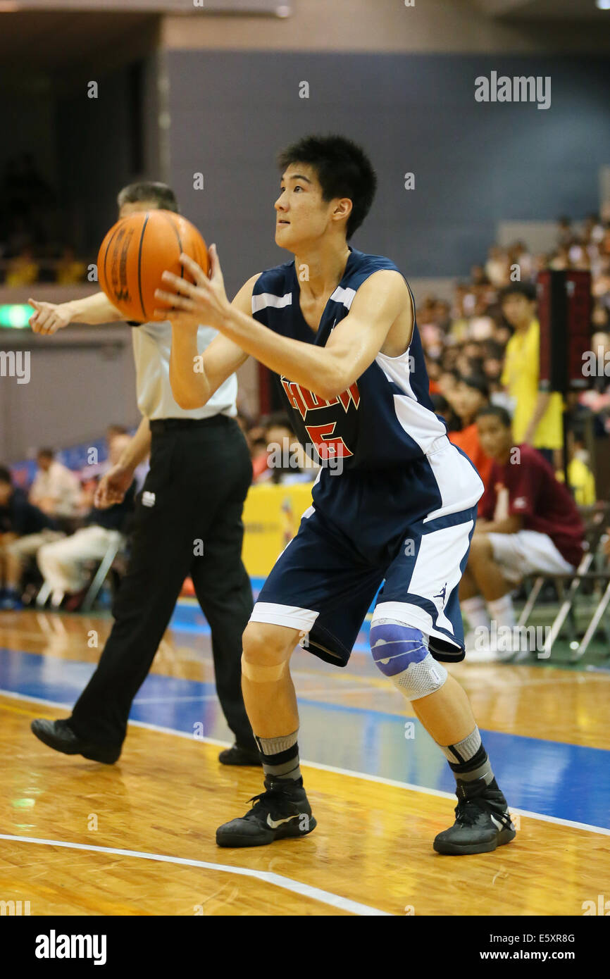 Funabashi Arena, Chiba, Japan. 7th Aug, 2014. Taichi Nakamura (Fukuokadai Ohori), AUGUST 7, 2014 ...