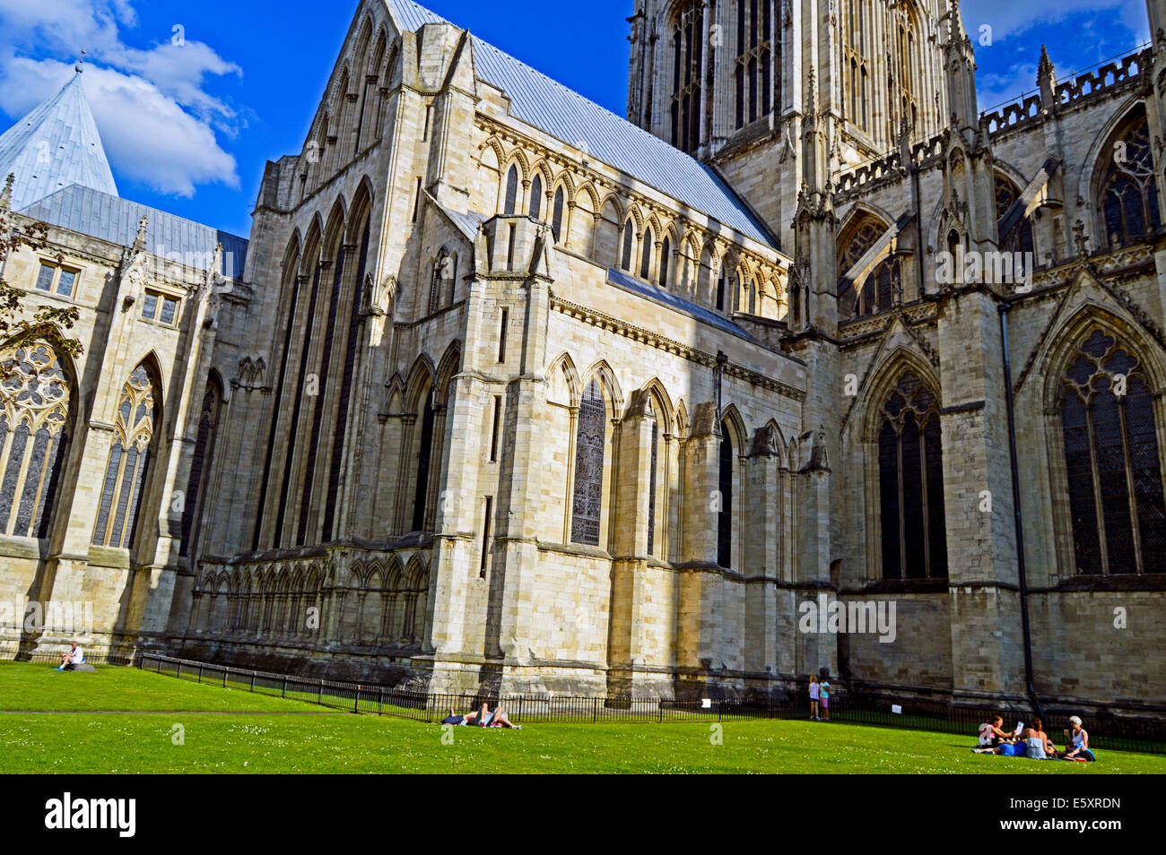 York Minster, the largest gothic cathedral in northern Europe, York ...