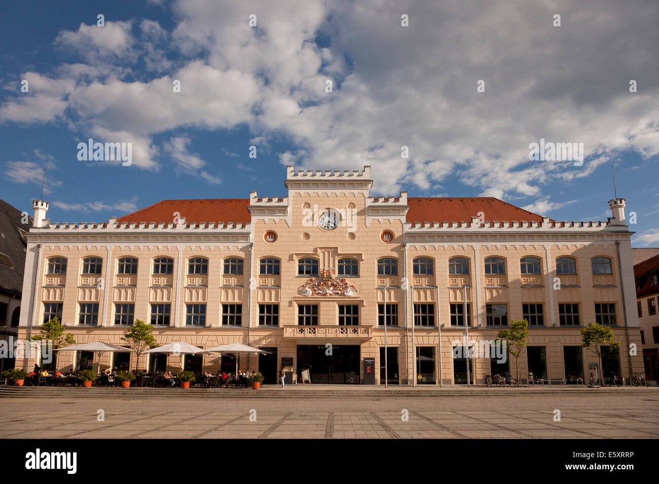 Town Hallon the Hauptmarkt square, Zwickau, Saxony, Germany Stock Photo ...