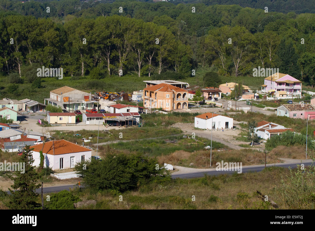 Corfu buildings hi-res stock photography and images - Alamy