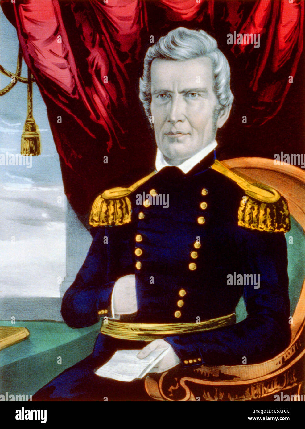 Vintage portrait of William Orlando Butler Stock Photo - Alamy