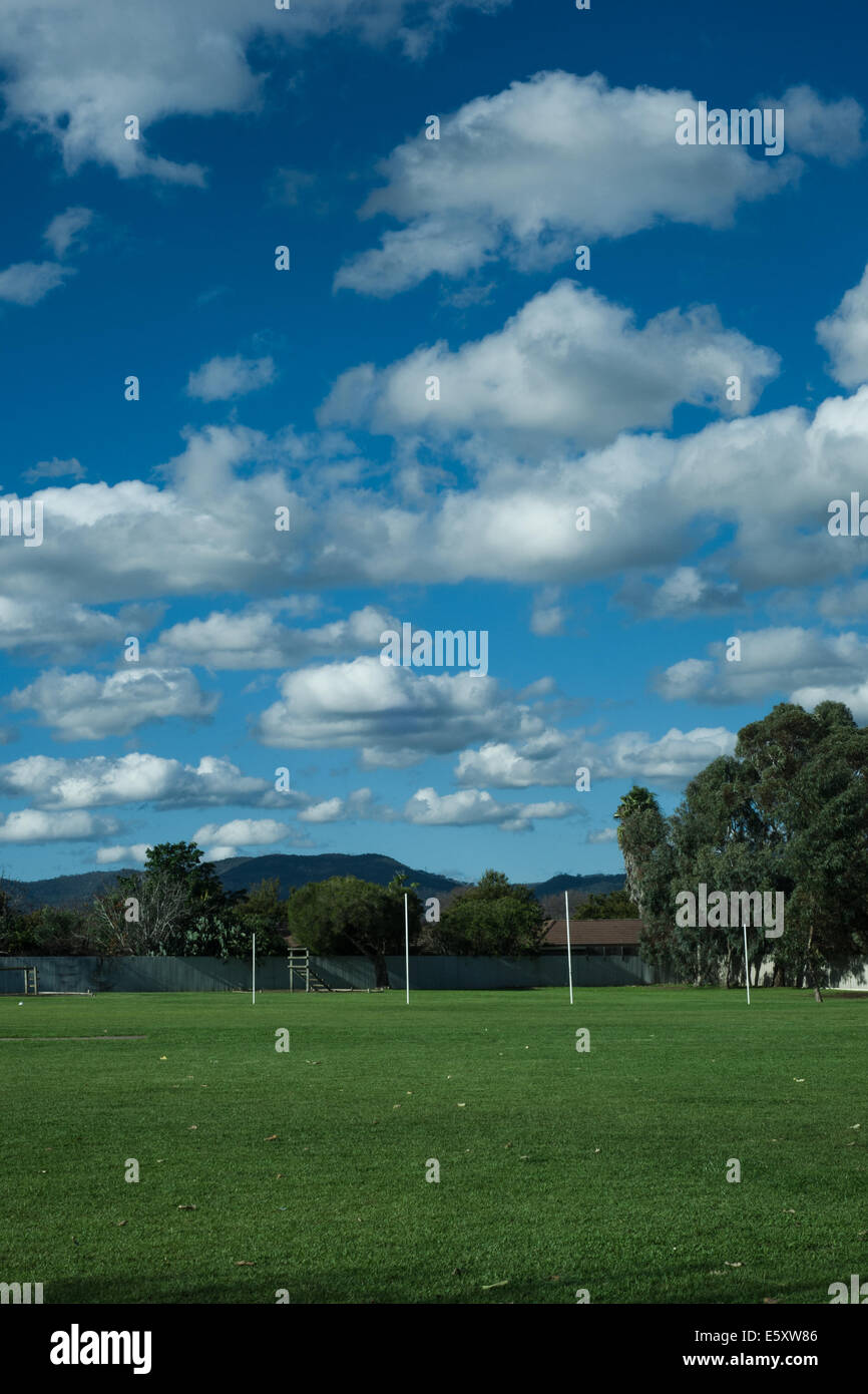 empty sport field Stock Photo - Alamy
