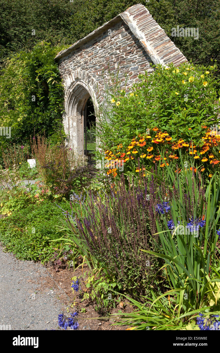 The Walled Garden at The Garden House Buckland Monachorum Yelverton ...