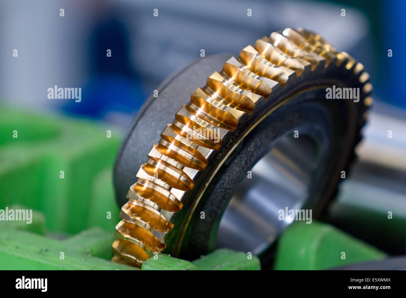 Cogwheels in automotive warehouse Stock Photo - Alamy