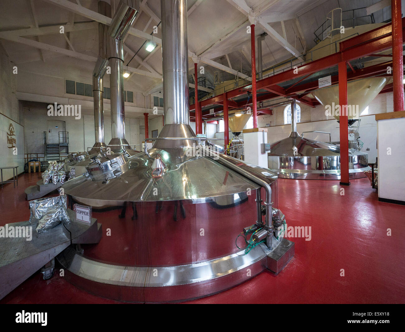 Marstons Pedegree Brewery, Burton on Trent, Staffordshire Stock Photo ...