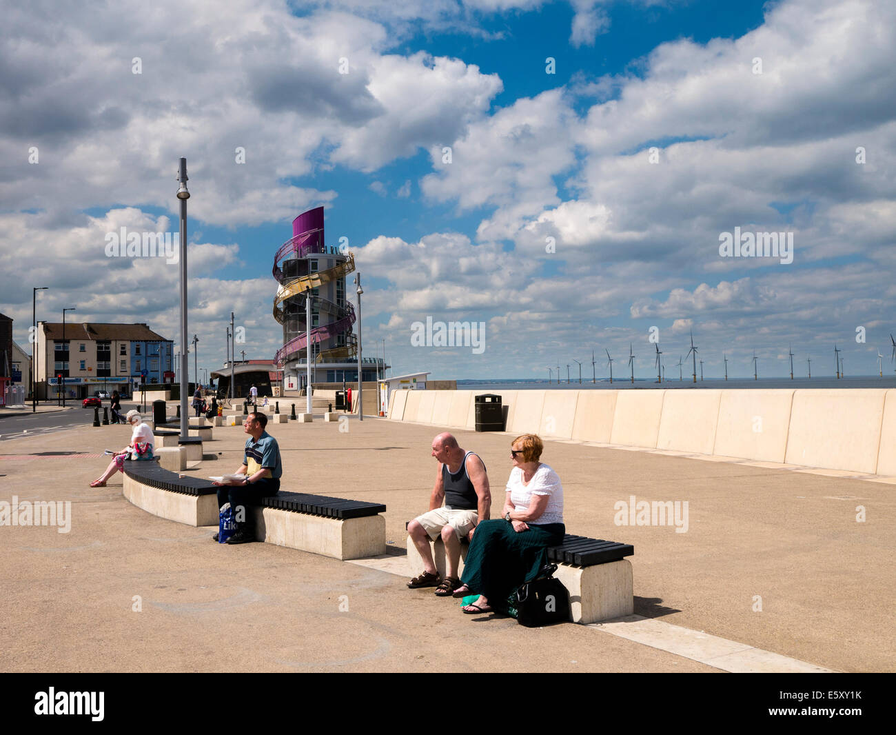 Redcar promenade hi-res stock photography and images - Alamy