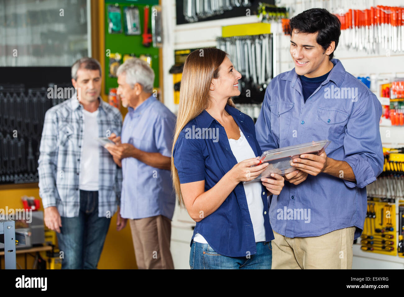 Buying tool in hardware store hi-res stock photography and images - Alamy