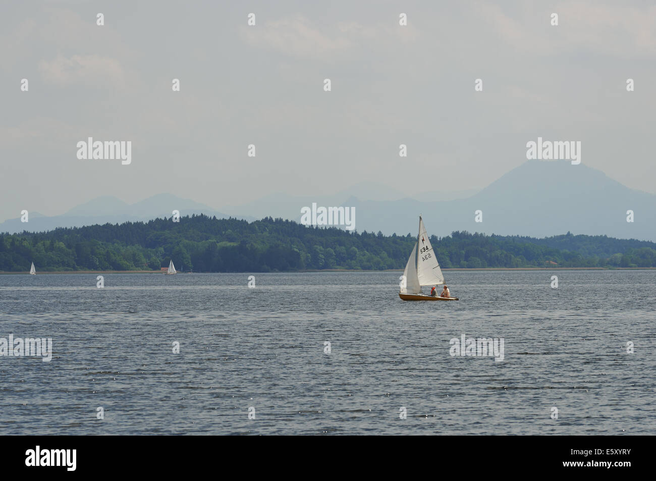 Wagingersee, Waging Am see, Bavaria, Germany Stock Photo - Alamy