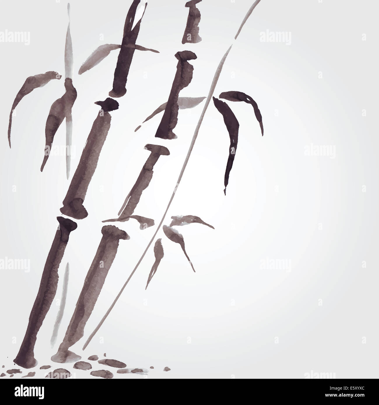 Bamboo in Chinese style Stock Photo - Alamy
