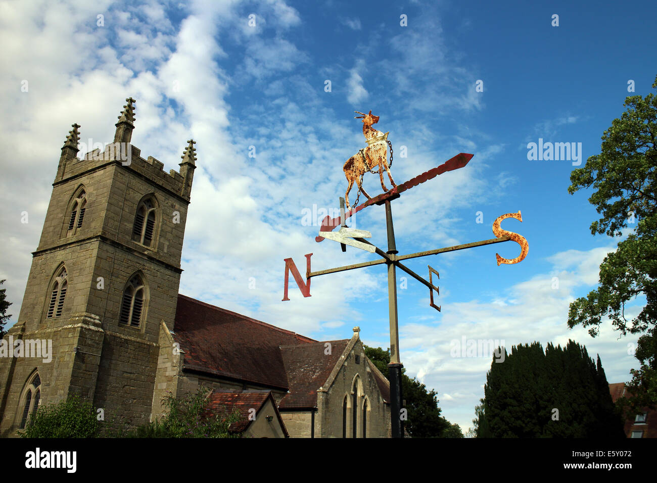 St. Michael`s Church, Budbrooke, Warwickshire, England, UK Stock Photo ...