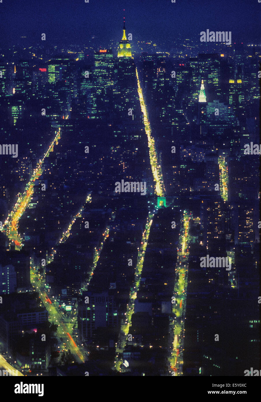 New york night 1980s hi-res stock photography and images - Alamy