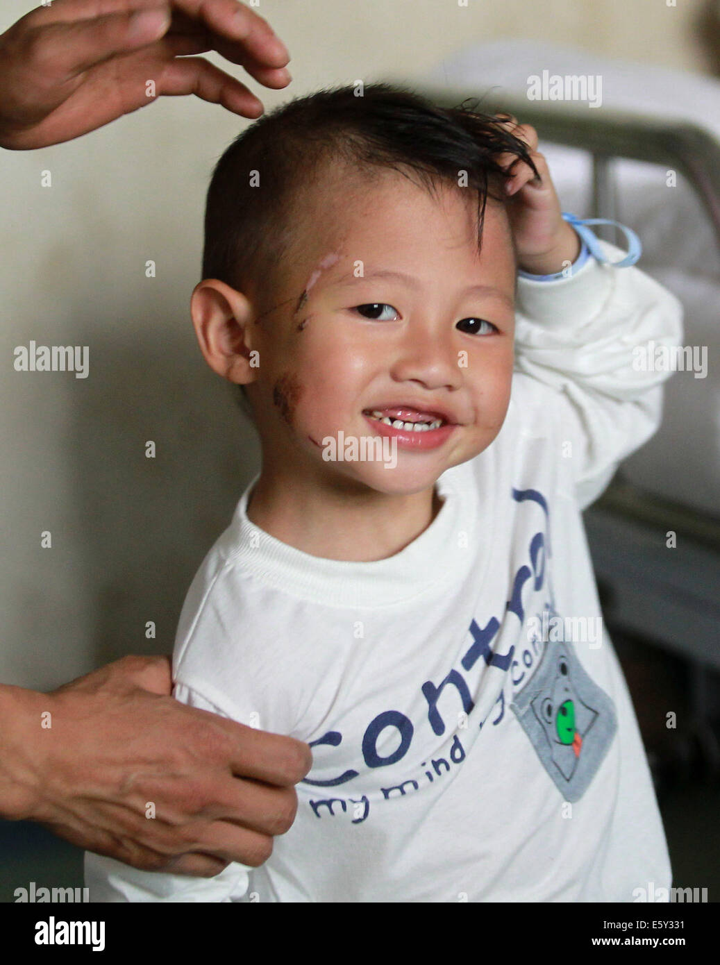 Child china trapped hi-res stock photography and images - Alamy