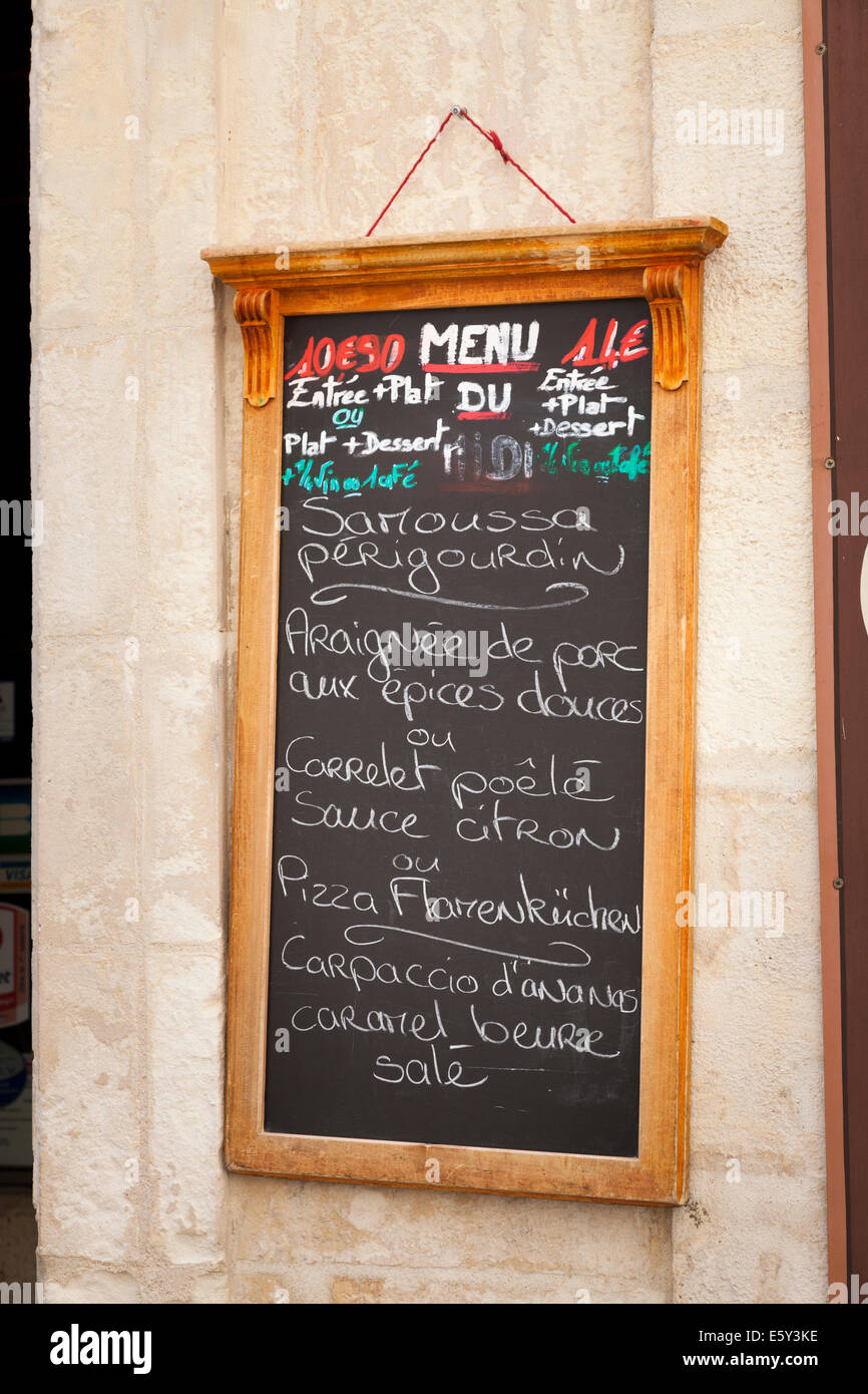 Wall menu hi-res stock photography and images - Alamy