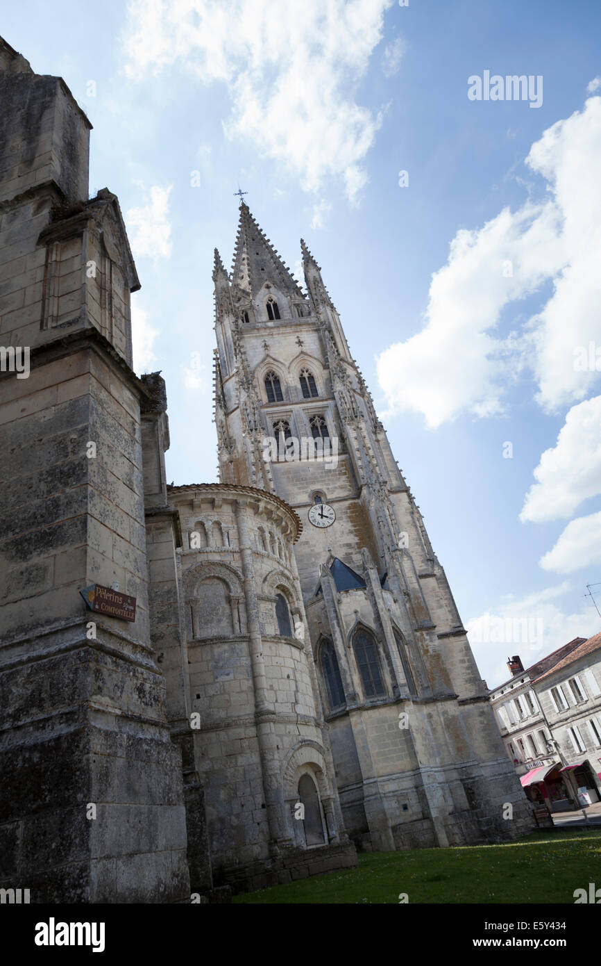 The Basilica of Saint Eutropius in Saintes Stock Photo - Alamy