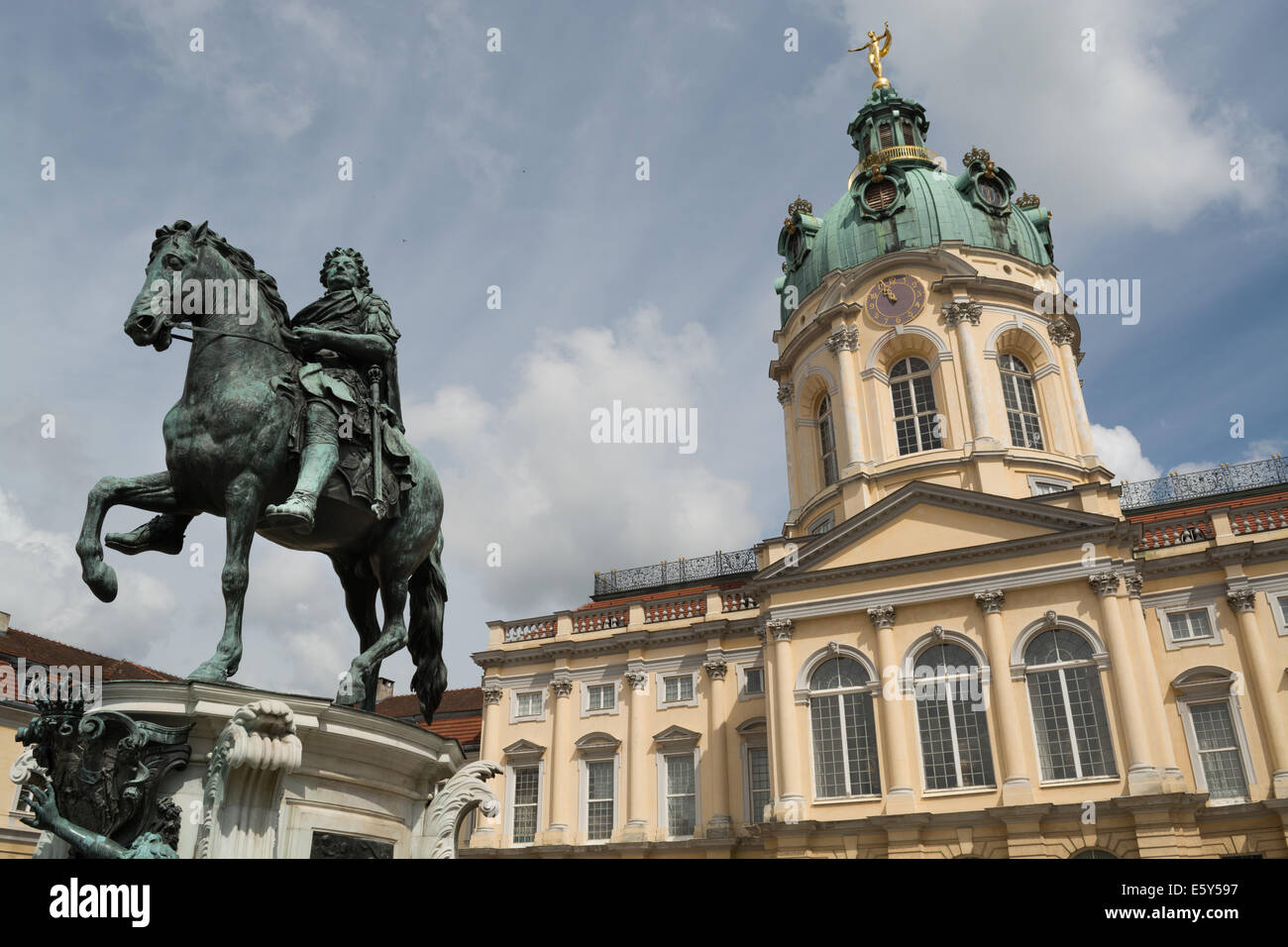 Entrance of Charlottenburg Palace, Berlin, Germany Stock Photo - Alamy