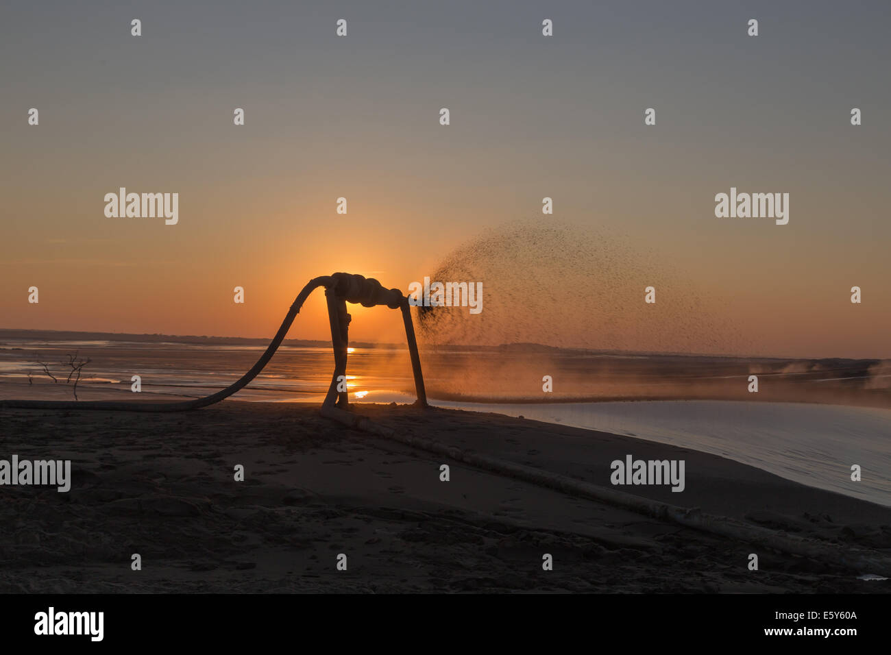 Desert water discharge hi-res stock photography and images - Alamy