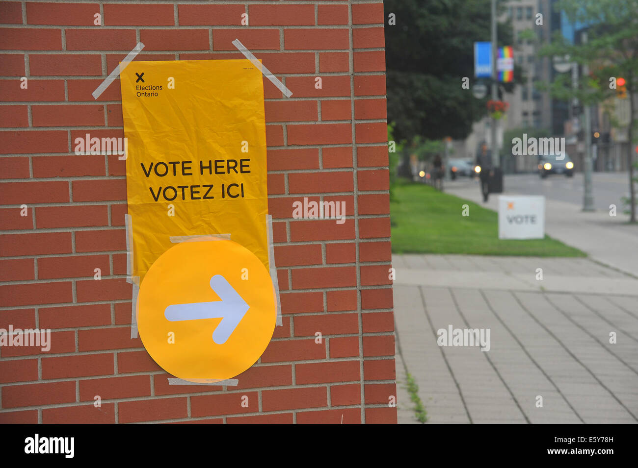 Ontario provincial elections hi-res stock photography and images - Alamy
