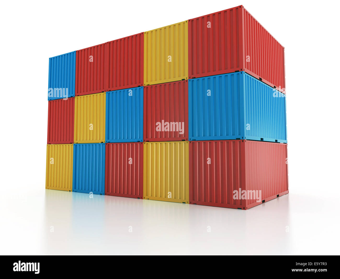 Shipping containers perspective hi-res stock photography and images - Alamy