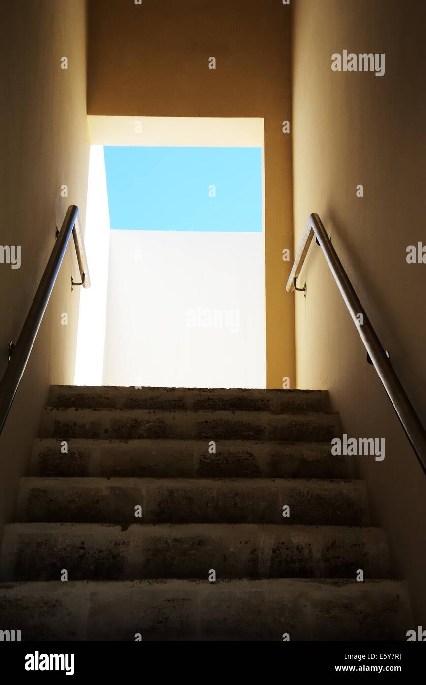 Steps into the Light Stock Photo - Alamy