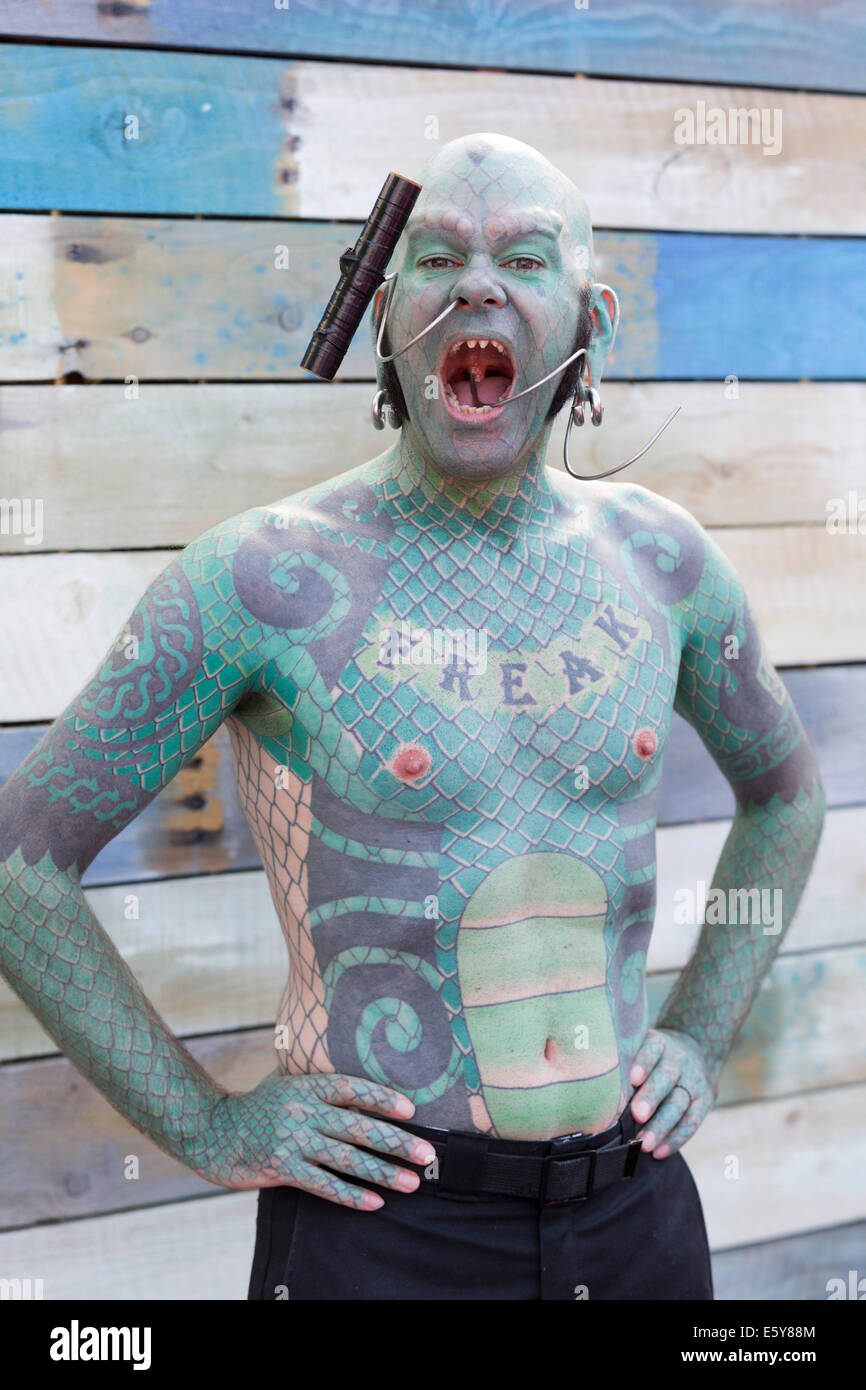 Lizard Man Tattoo