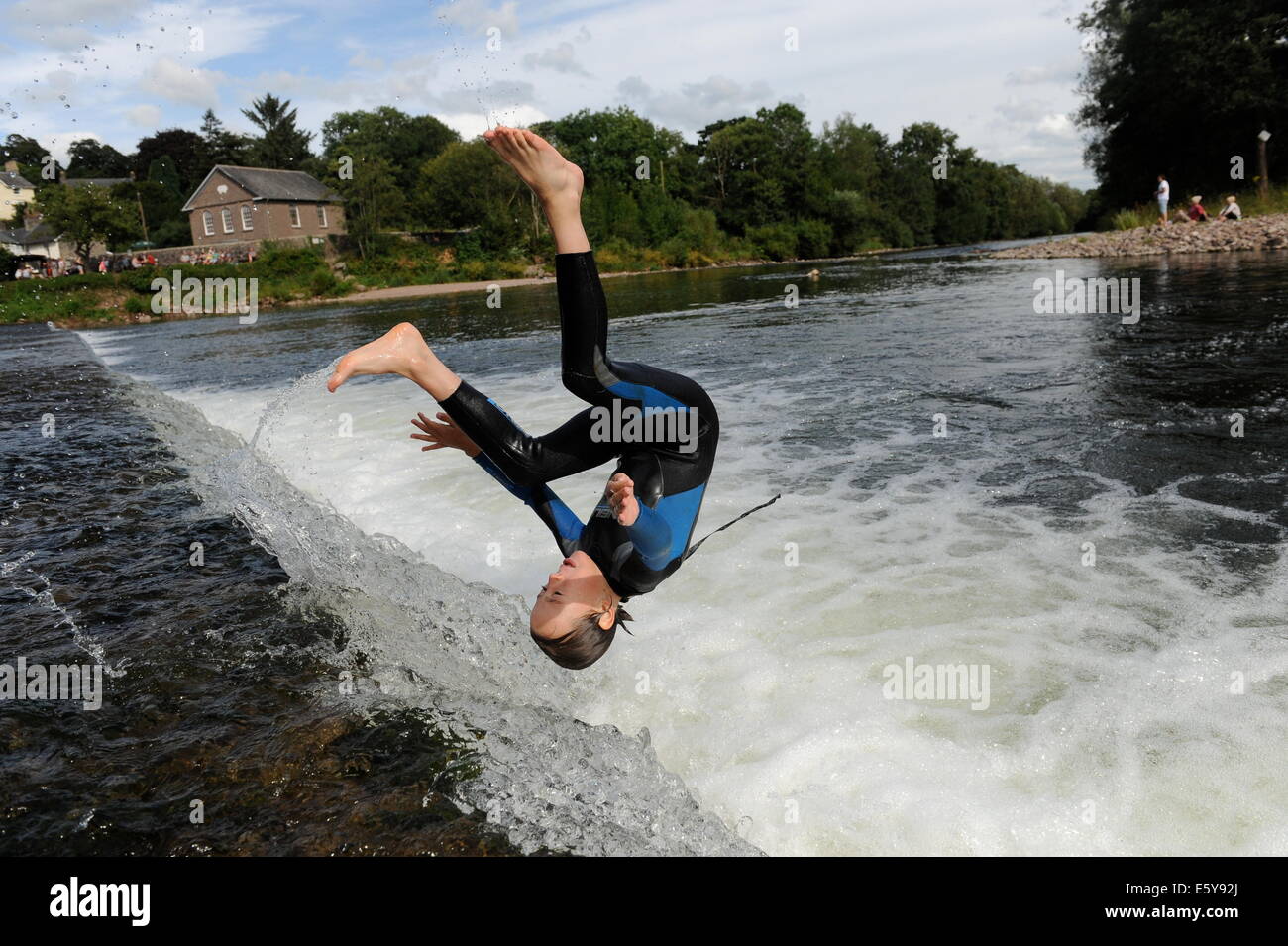 Children happy jumping europe hi-res stock photography and images - Alamy