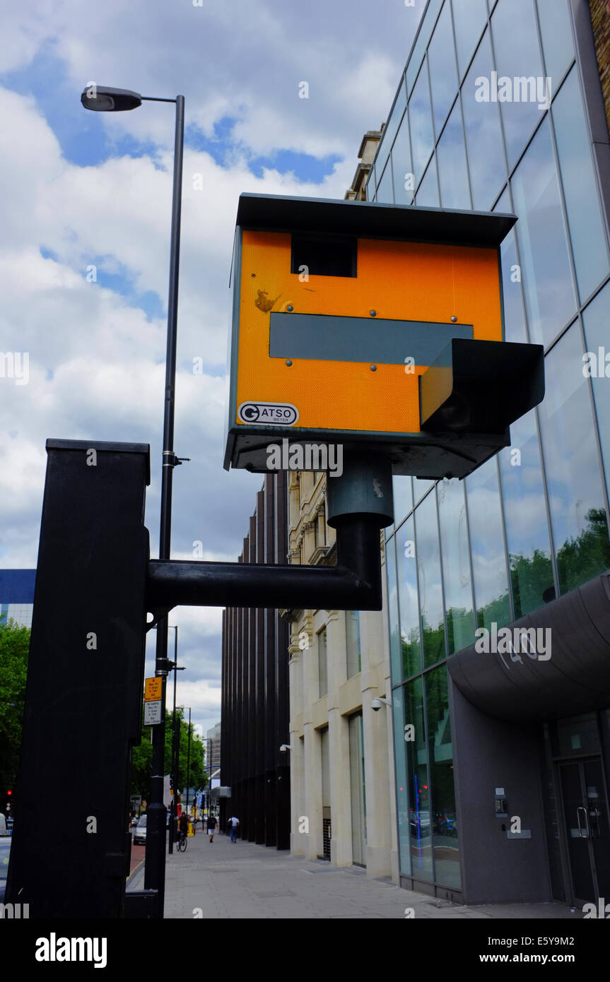 GATSO Speed camera in London Stock Photo - Alamy