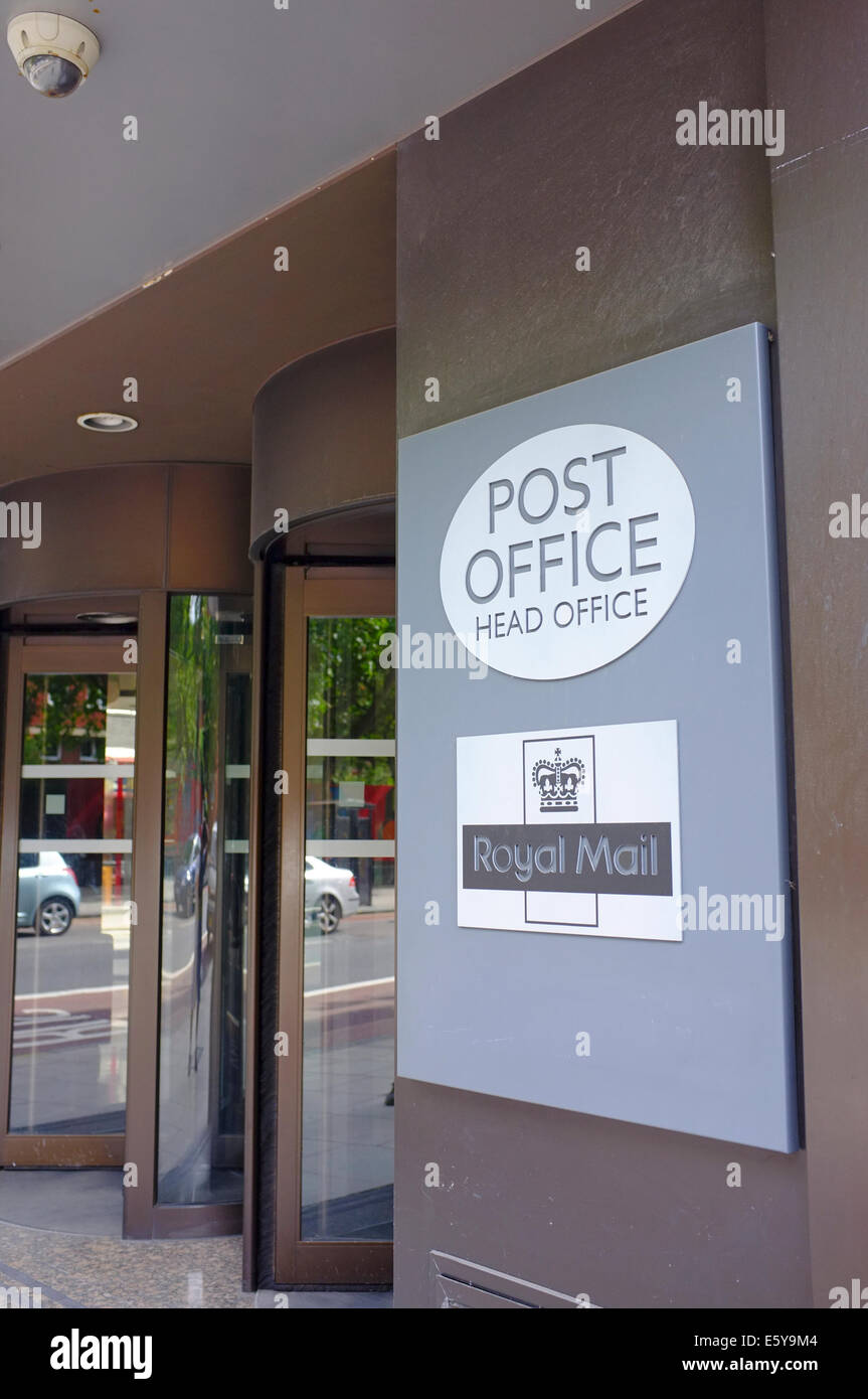 Post Office Head Office Royal Mail Stock Photo - Alamy