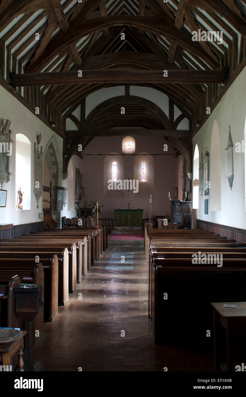 St. John the Baptist Church, Mathon, Herefordshire, England, UK Stock ...