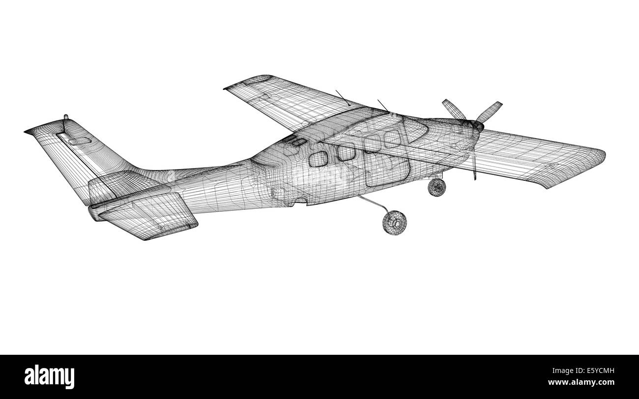 Airplane model fuselage Black and White Stock Photos & Images - Alamy