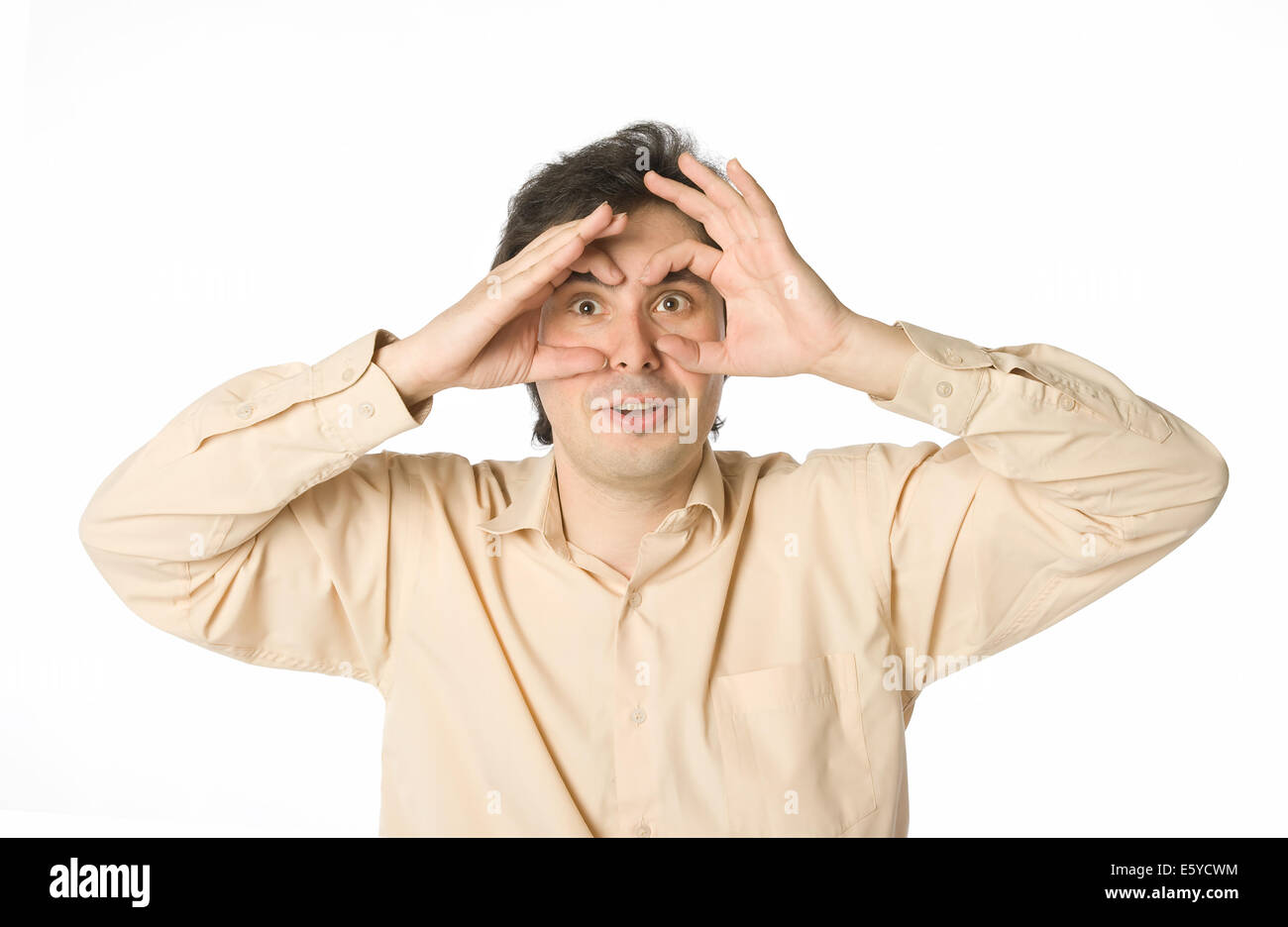 Staring into the future hi-res stock photography and images - Alamy