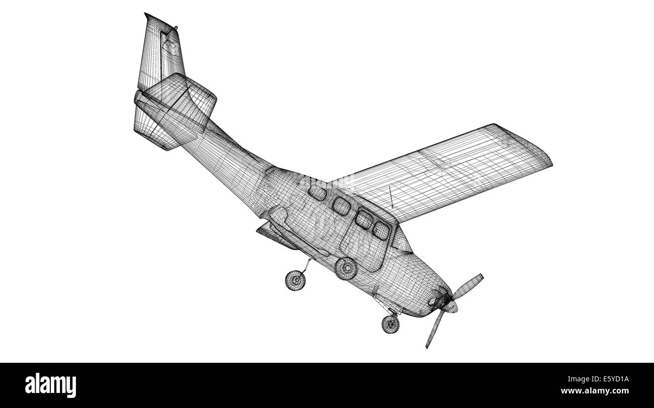 Airplane model fuselage Black and White Stock Photos & Images - Alamy