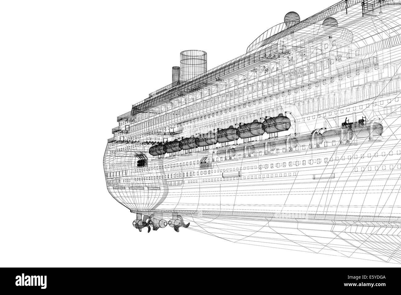 Cruise liner ship body structure hi-res stock photography and images ...