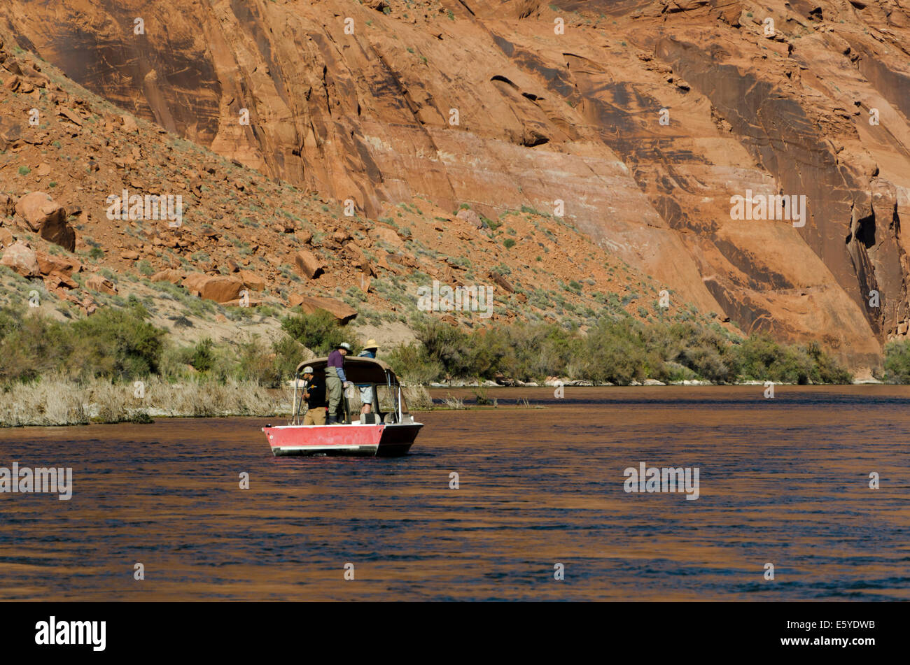 Colorado river boat people hi-res stock photography and images - Alamy