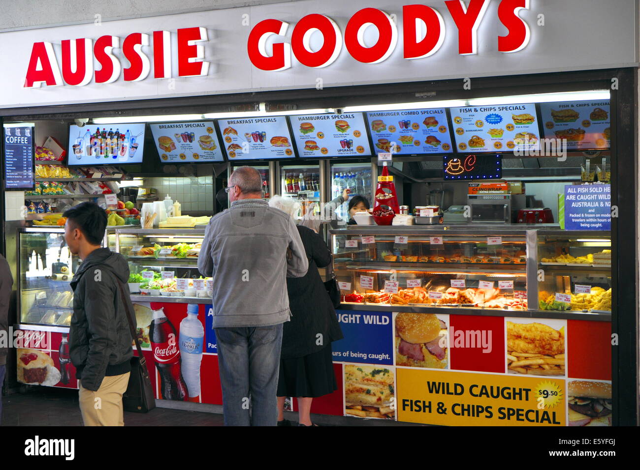 Hot food retailer hi-res stock photography and images - Alamy