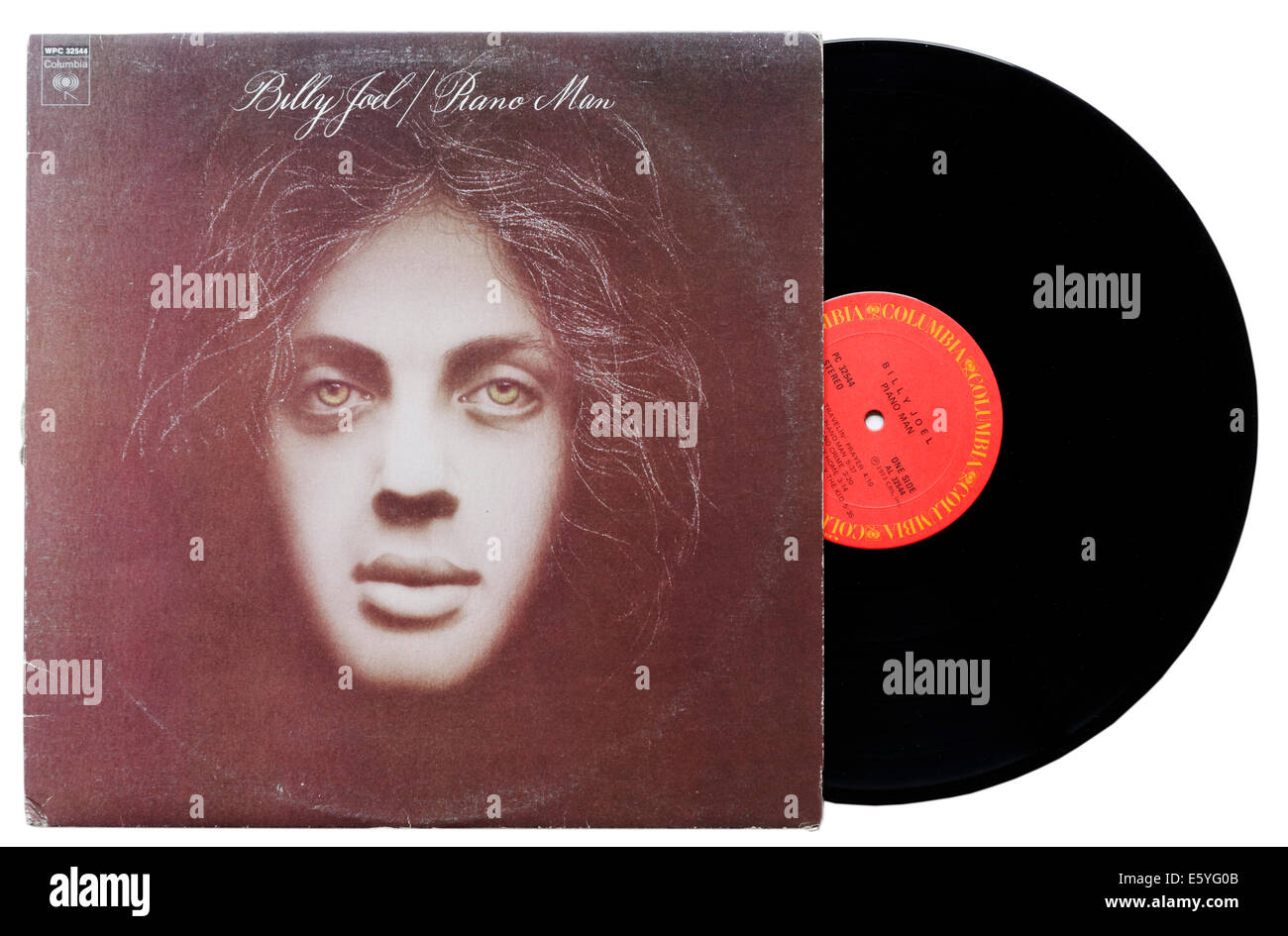 Piano Man album by Billy Joel Stock Photo - Alamy