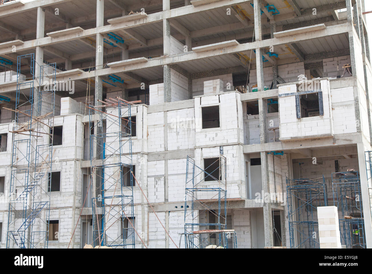 Hotel construction site in Thailand Stock Photo - Alamy