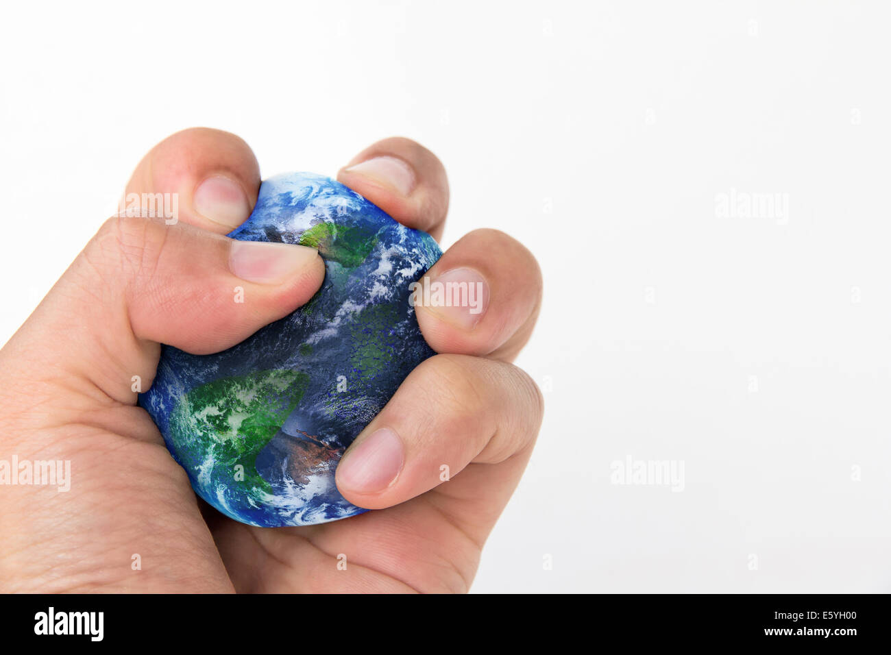 Human Harm The Earth Stock Photo - Alamy