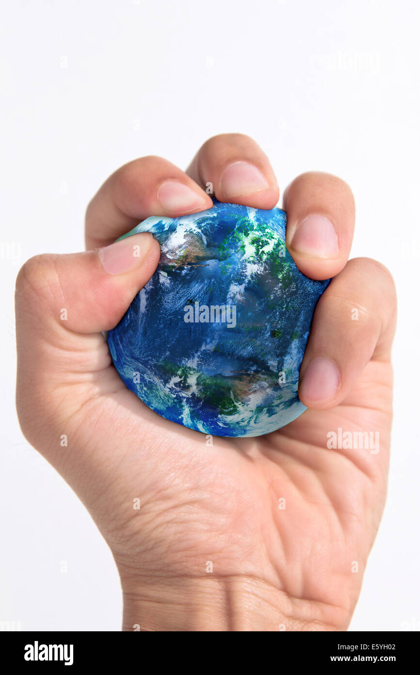 Human Harm The Earth Stock Photo - Alamy