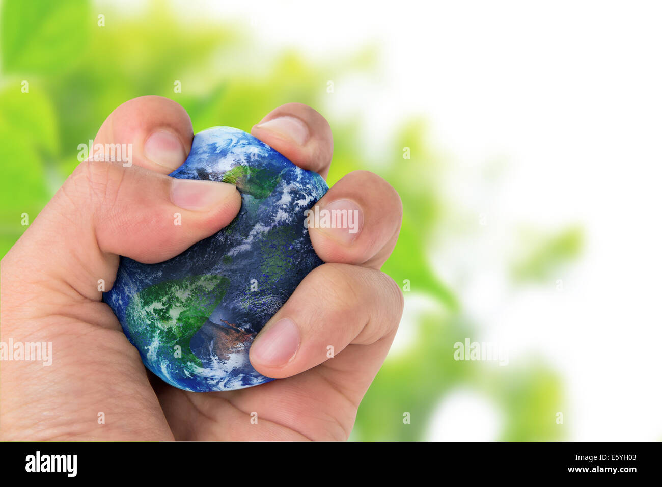 Human Harm The Earth Stock Photo - Alamy