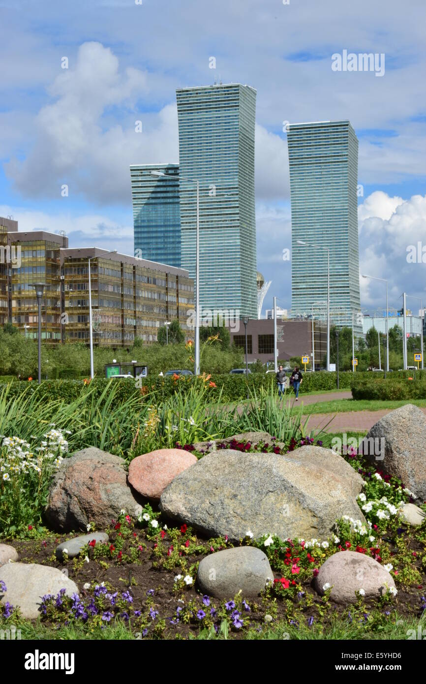 Modern buildings in Astana, Kazakhstan Stock Photo - Alamy