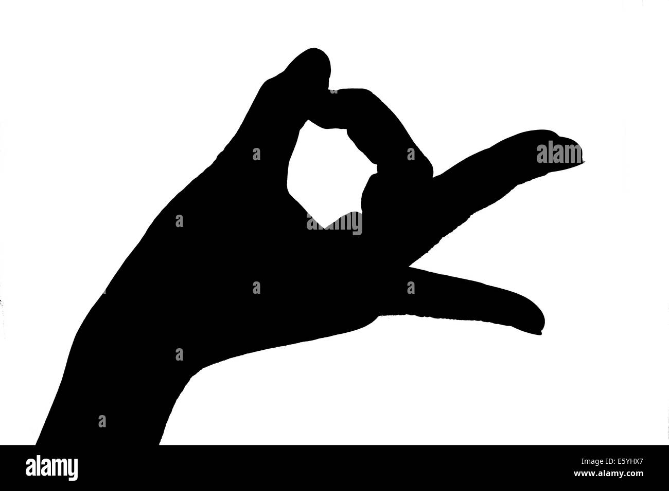 Close up using hand Black and White Stock Photos & Images - Alamy