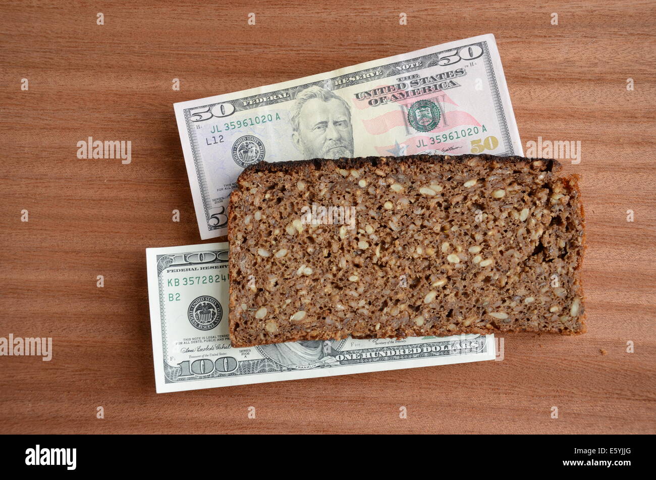 Money bread hi-res stock photography and images - Alamy