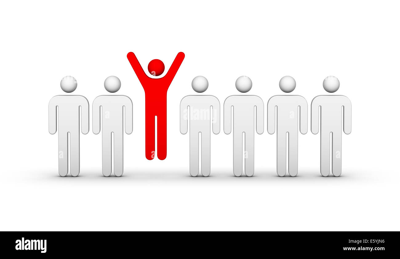 Unique think different individuality Cut Out Stock Images & Pictures ...