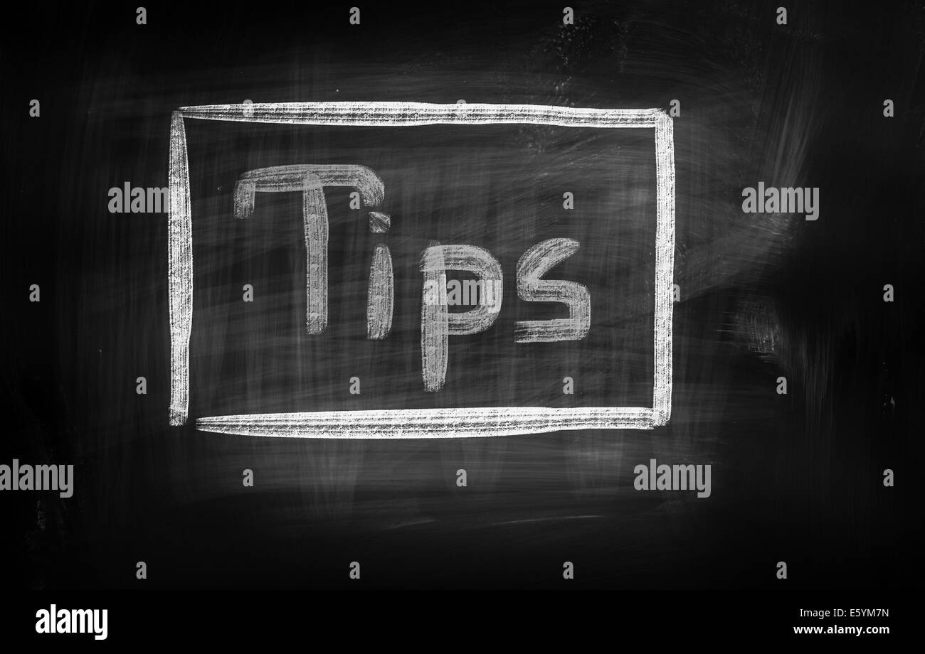 Tips learn hi-res stock photography and images - Alamy