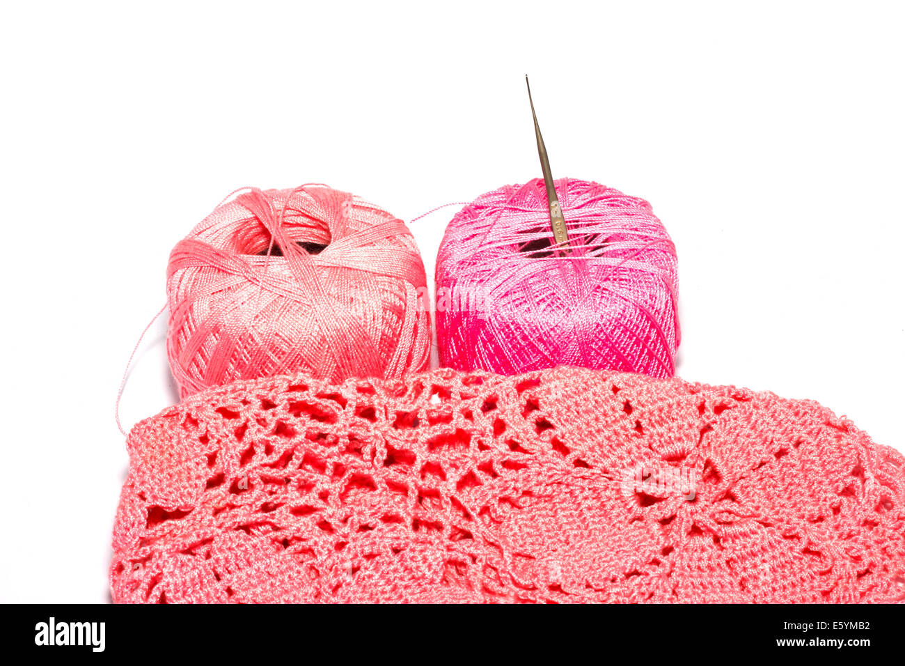 silk for knit work Stock Photo - Alamy