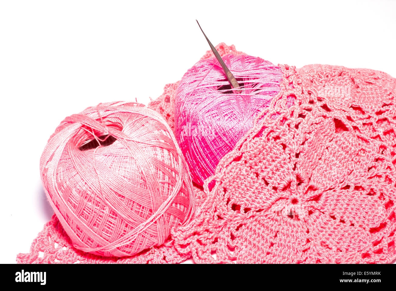 silk for knit work Stock Photo - Alamy